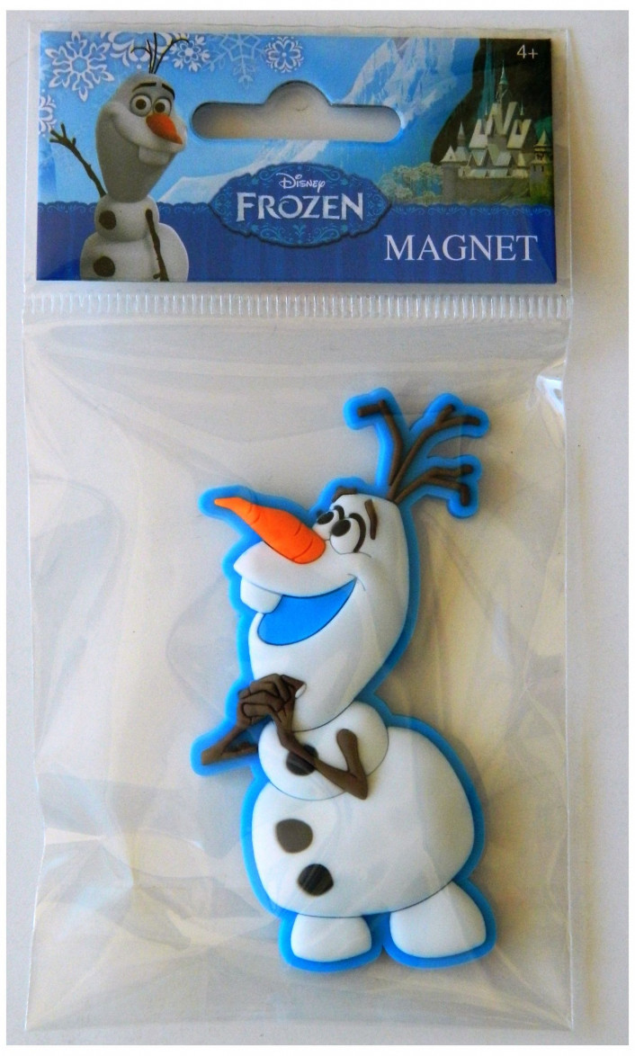 DISNEY FROZEN OLAF 3D FOAM MAGNET - Impact Comics