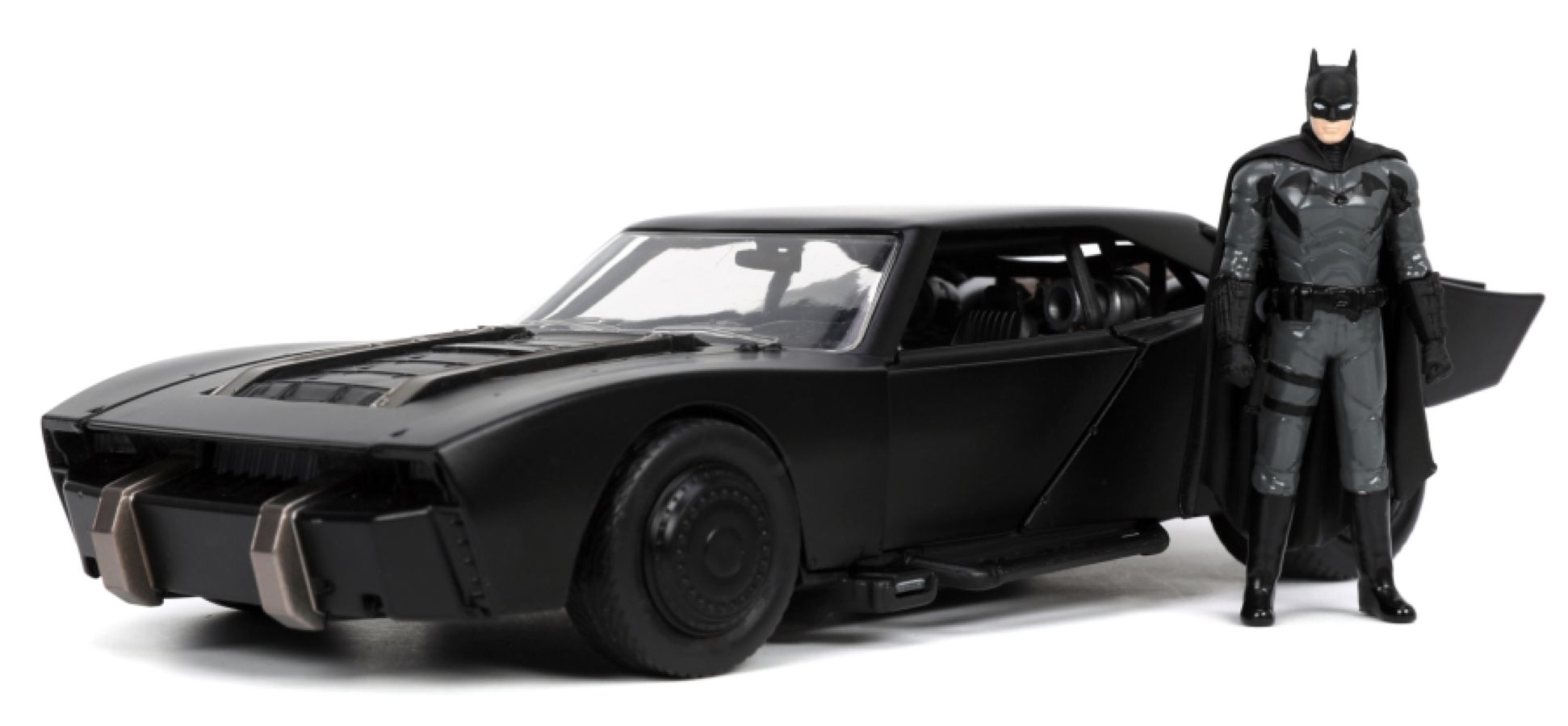 Batman - Batmobile (2022, The Batman) W/Batman 1:24 Die-Cast - Impact ...