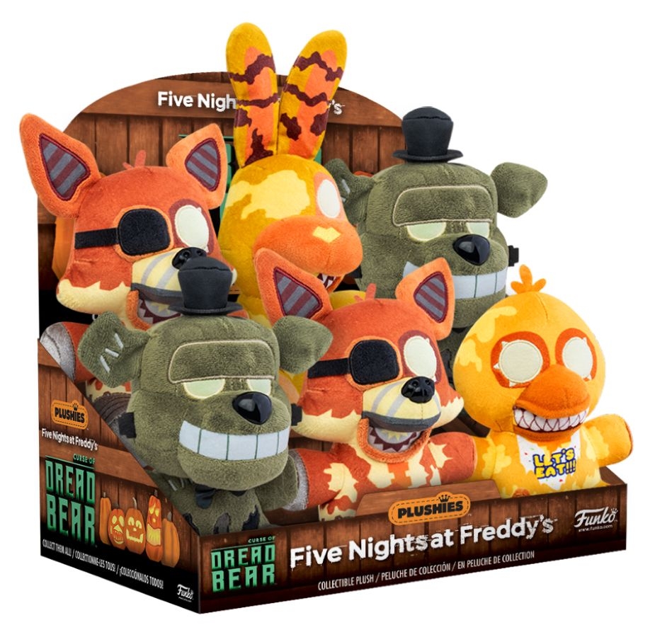 FIVE NIGHTS AT FREDDY'S - DREADBEAR Plush Assortment - Impact Comics
