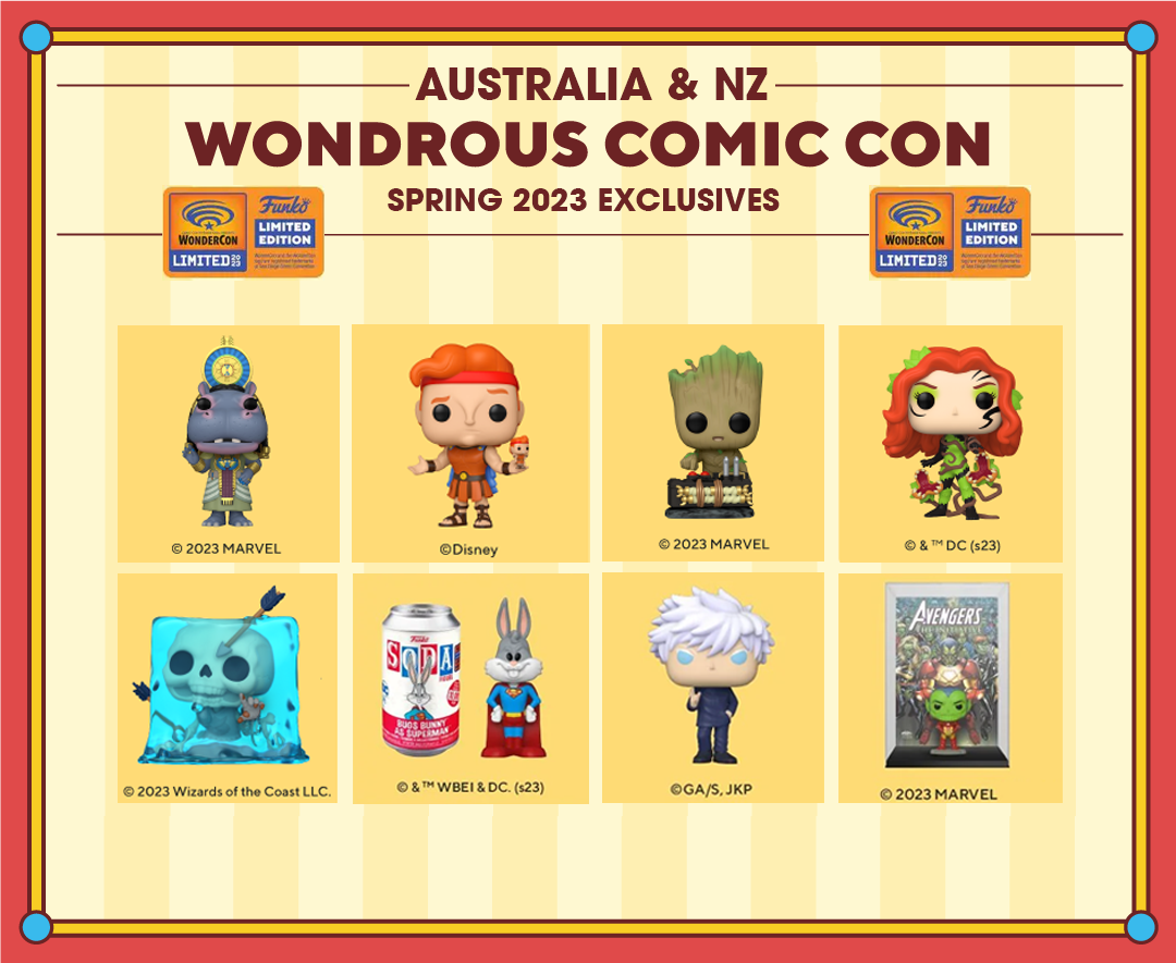 Wondercon Pops! - Impact Comics